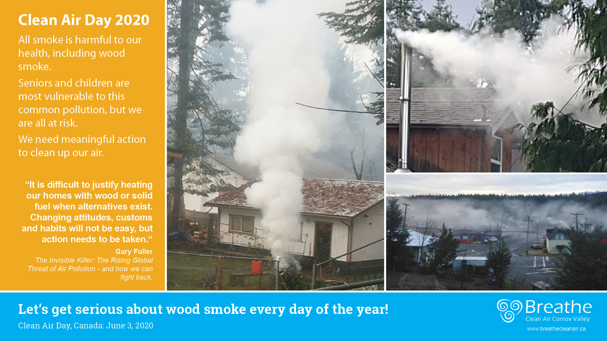 Clean Air Day 2020 Breathe Clean Air Comox Valley